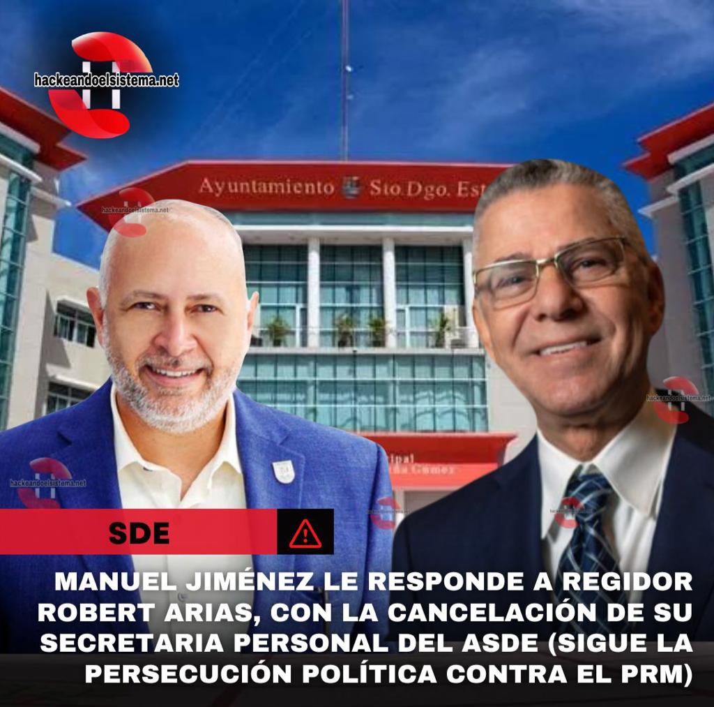 Manuel Jiménez le responde a regidor Robert Arias, con la cance...