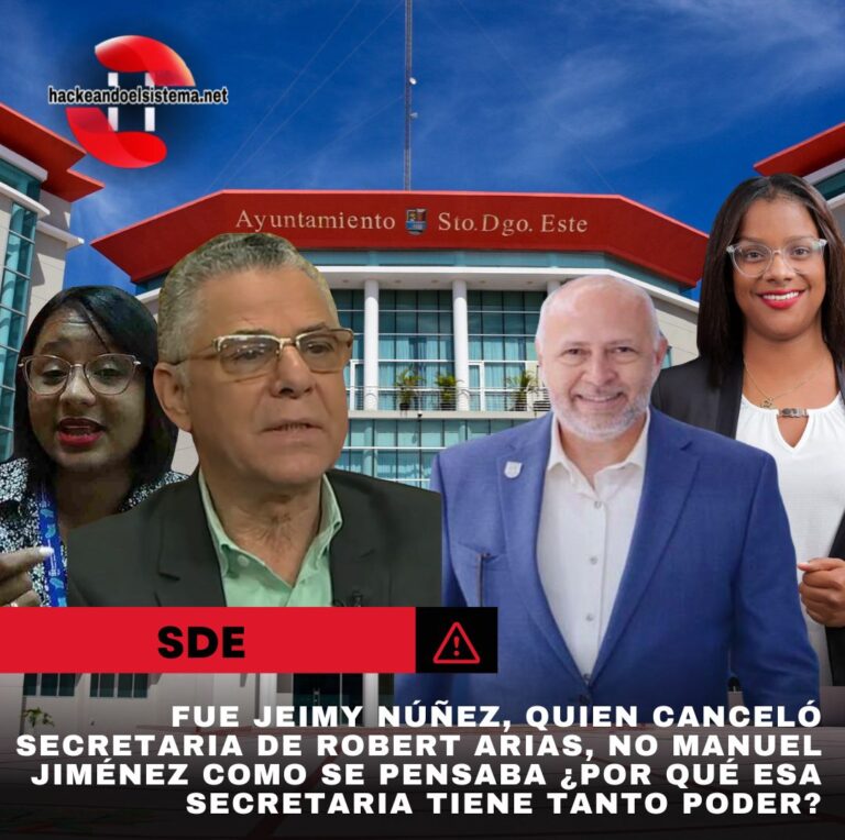 Fue Jeimy Núñez, quien canceló secretaria de Robert Arias, no Manuel ...