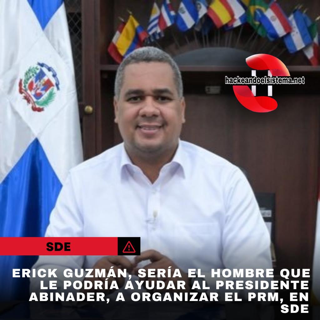 Erick Guzmán, sería el hombre que le podría ayudar al presidente..