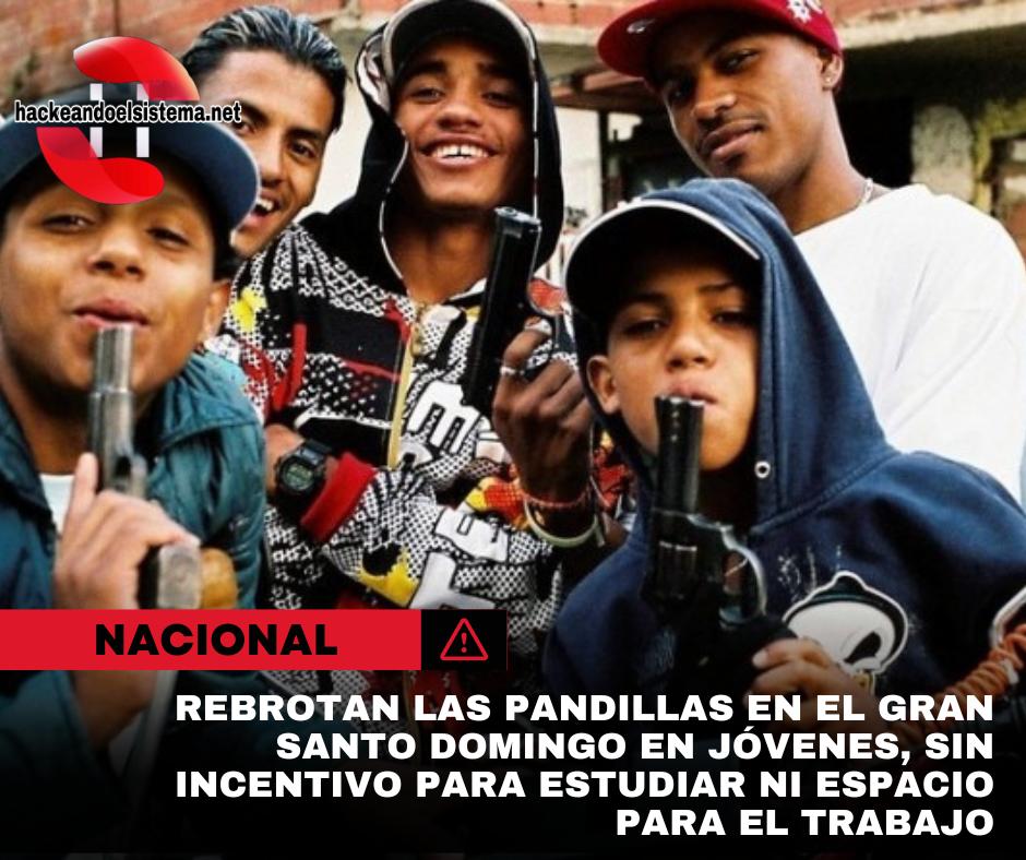 Rebrotan las pandillas en el Gran Santo Domingo en jóvenes...