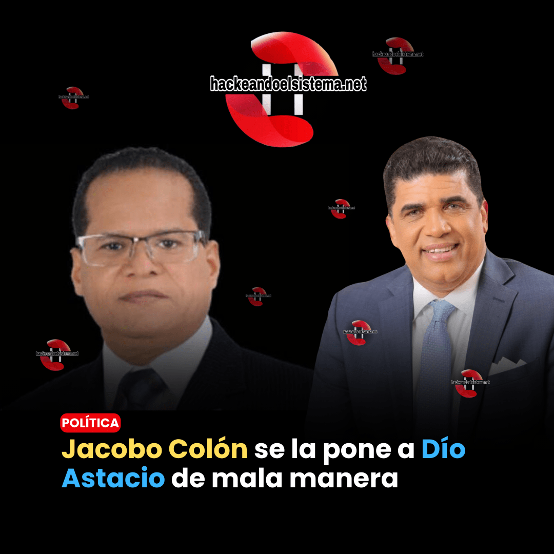 Jacobo Colón se la pone a Dío Astacio de mala manera