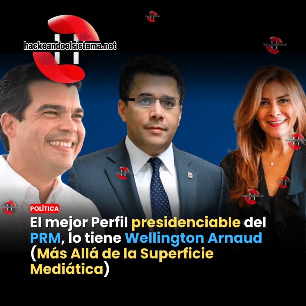 El mejor Perfil presidenciable del PRM, lo tiene Wellington Arnaud