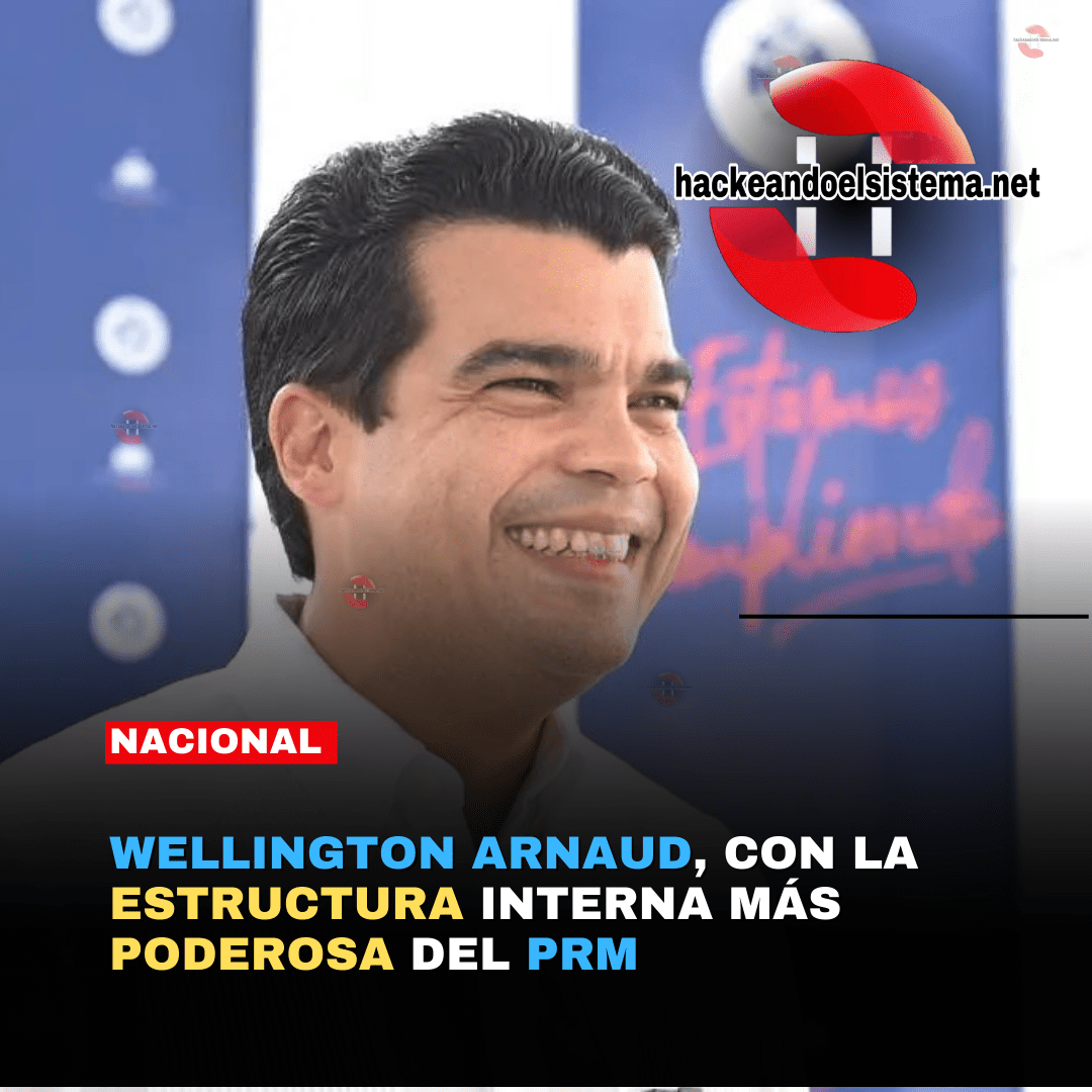 Wellington Arnaud, con la Estructura interna Poderosa del PRM