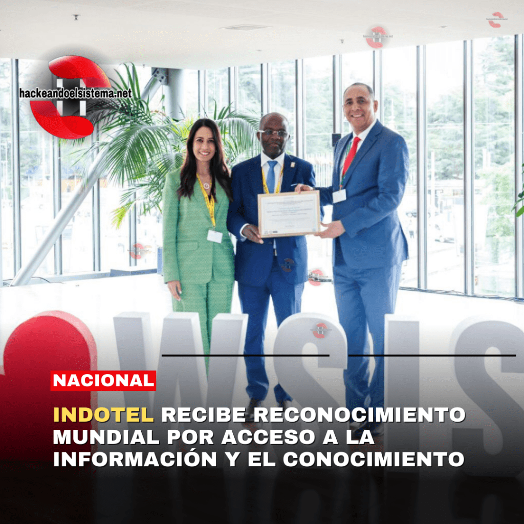 INDOTEL Recibe Reconocimiento Mundial por Acceso a la...