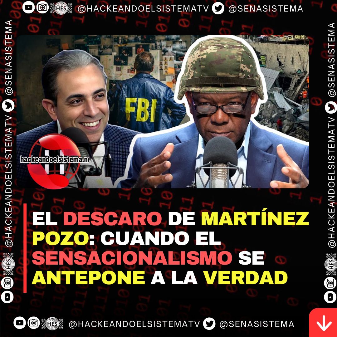 El Descaro de Martínez Pozo: Cuando el Sensacionalismo se....
